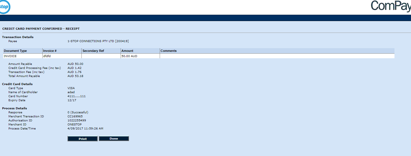 ComPay - How to Make a Credit Card Payment – Help Centre