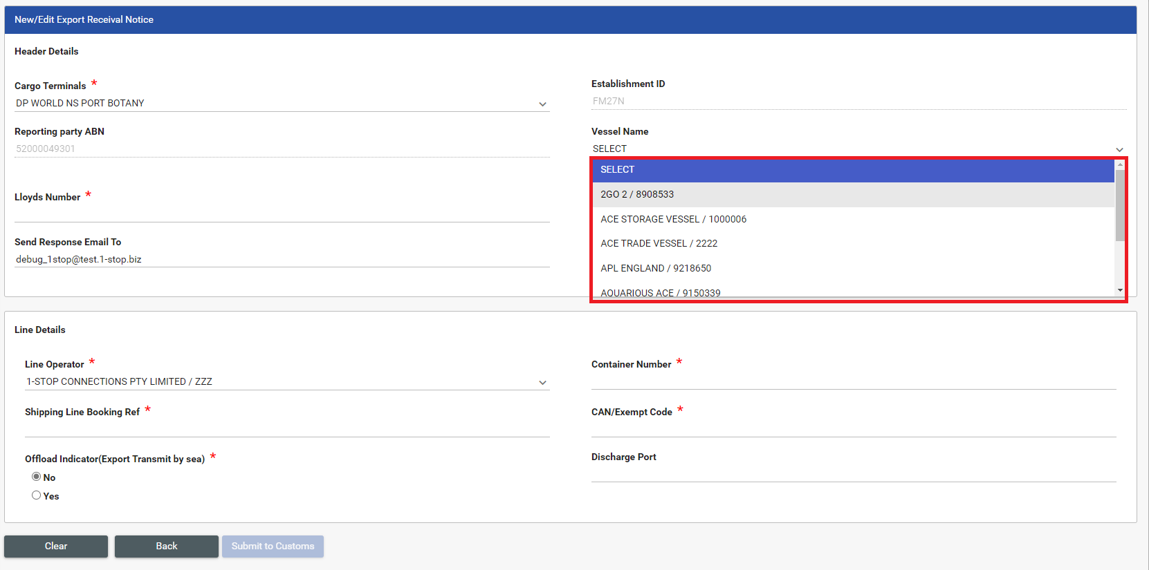 CMR - How to Create New Export Receival Notice – Help Centre