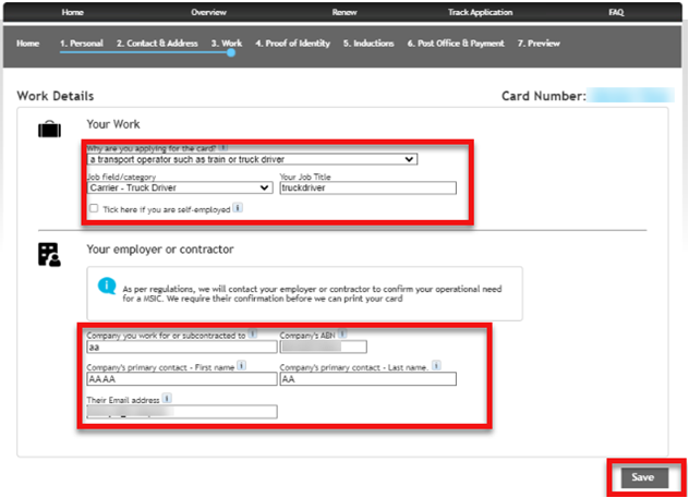 MSIC/Access - How do I update my employer if I already have an MSIC? – Help Centre