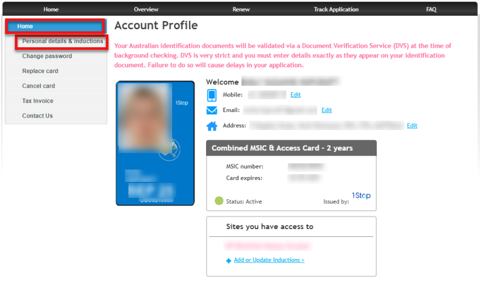 MSIC/Access - How do I update my employer if I already have an MSIC? – Help Centre