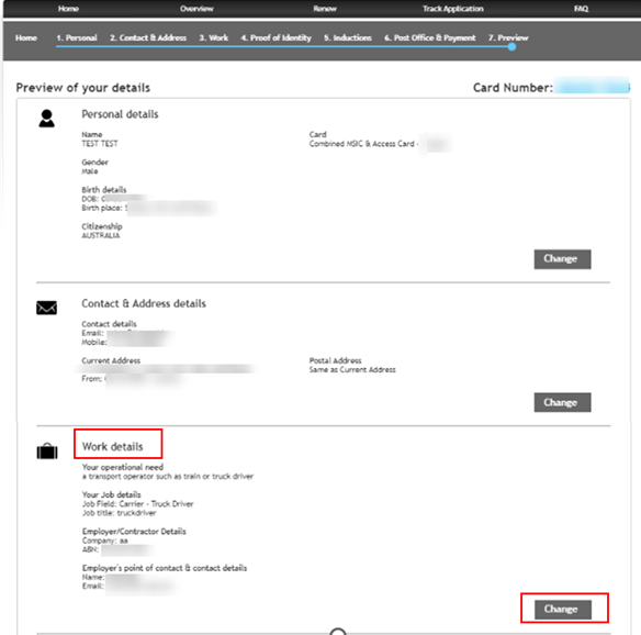 MSIC/Access - How do I update my employer if I already have an MSIC? – Help Centre