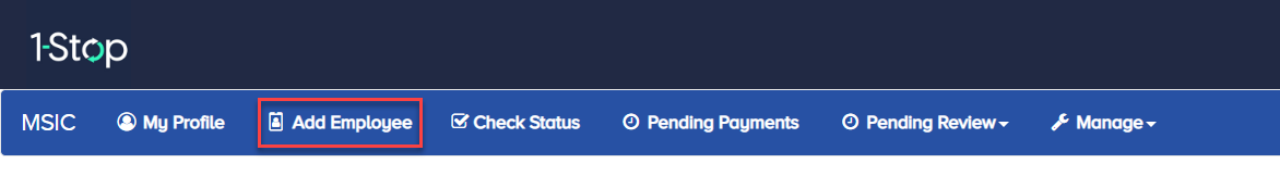 MSIC/Access - How do I add new employees to my account? – Help Centre